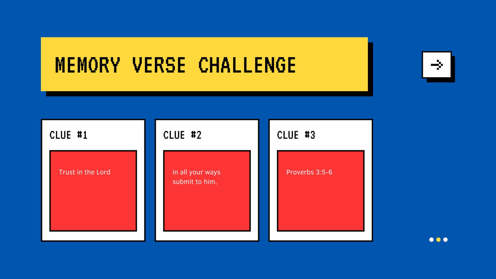 Memory Verse Challenge - Etsy