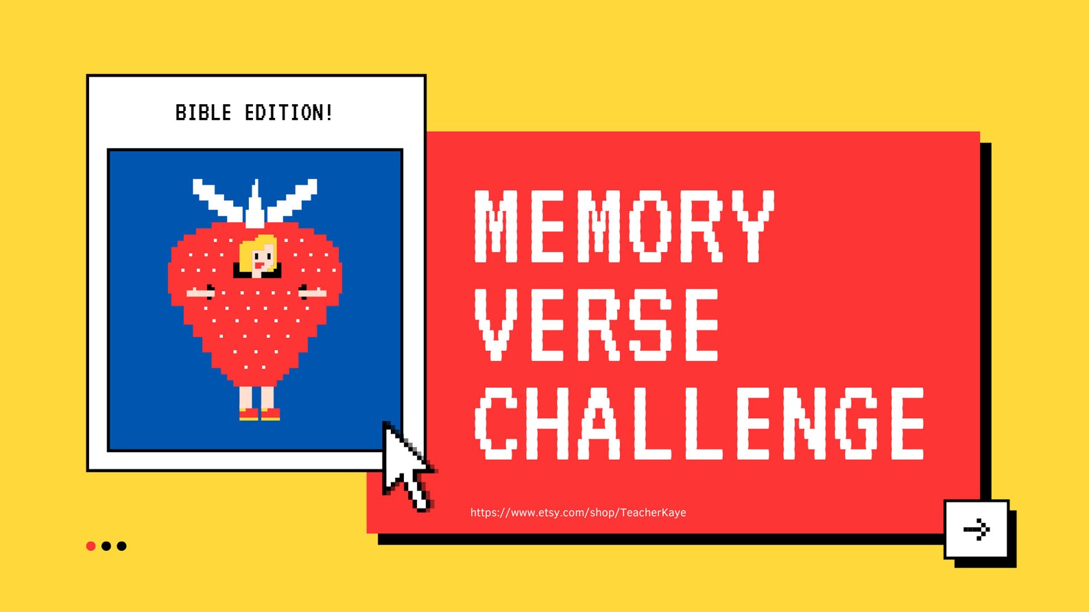 Memory Verse Challenge - Etsy