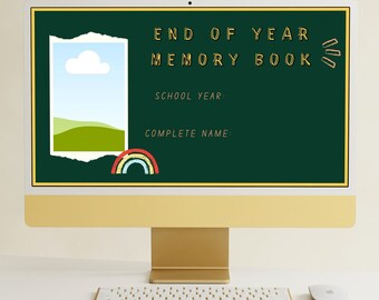 End of School Memory Book - Etsy