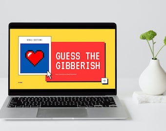 Guess the Gibberish - Etsy