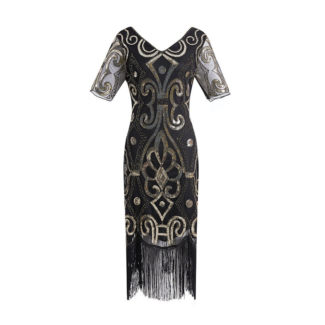 Vintage Style 20s Flapper Great Gatsby Art Deco Bridesmaid - Etsy