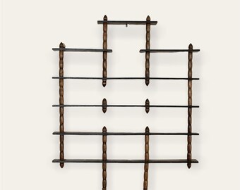 Vintage Wall Mounted Shelf - Etsy