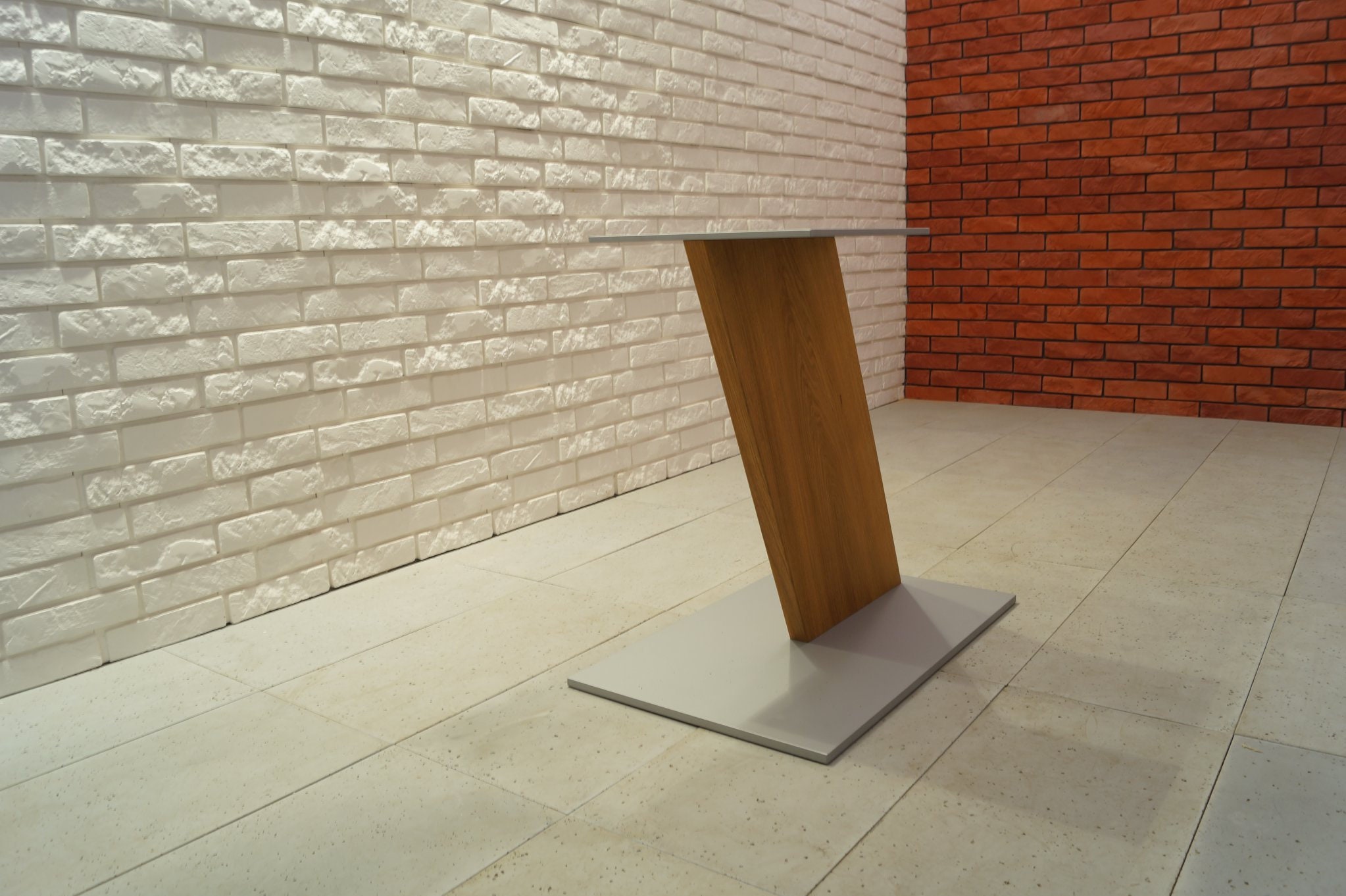 UK CUSTOM Made Solid Oak Z-SHAPE Rectangular Designer Dining Table ...