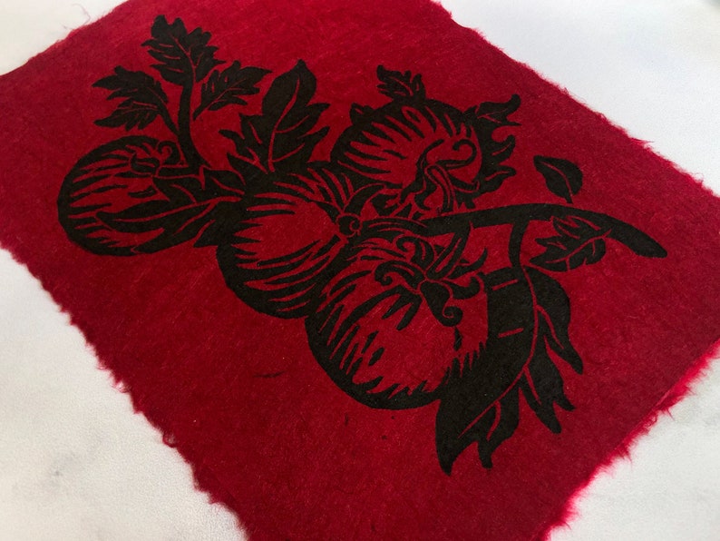 Tomatoes | Original, Hand-carved, Linocut Print - Etsy