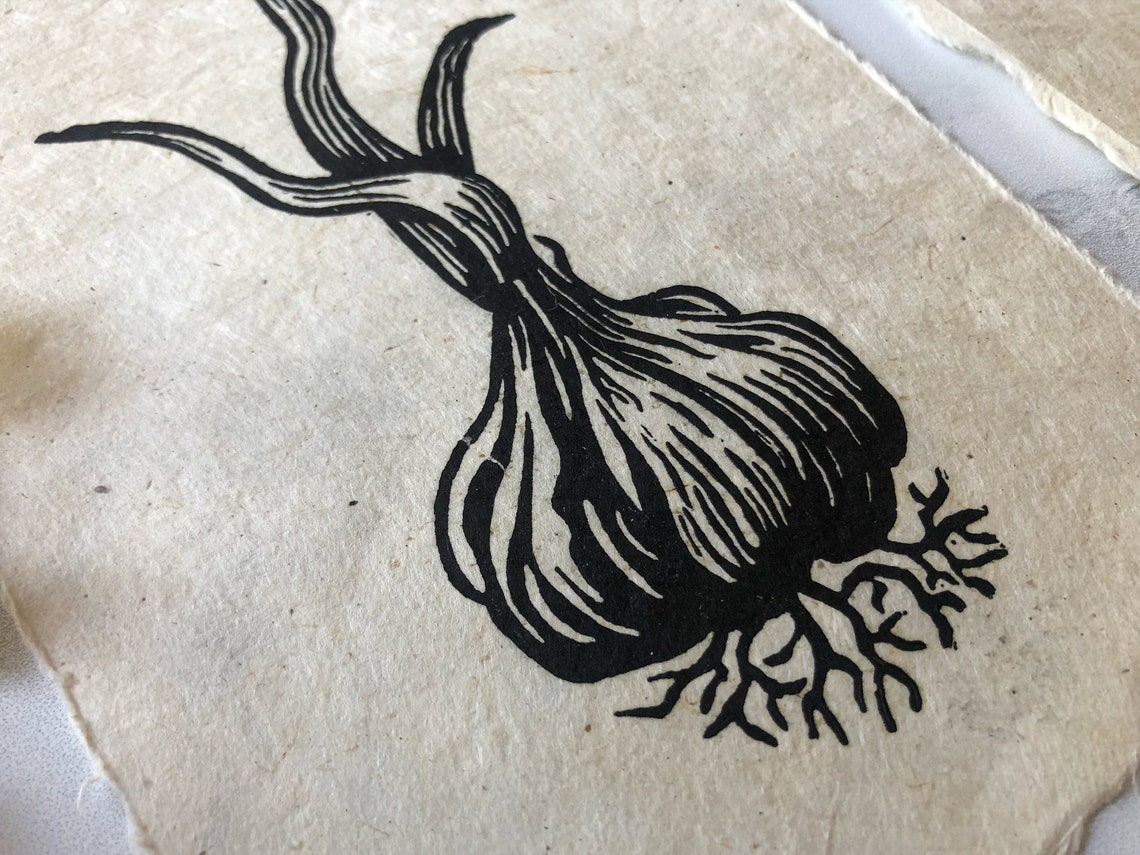Guacamole Print Set | Original, Hand-carved, Linocut Prints - Etsy