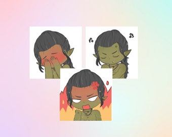 Orc Stickers - Etsy