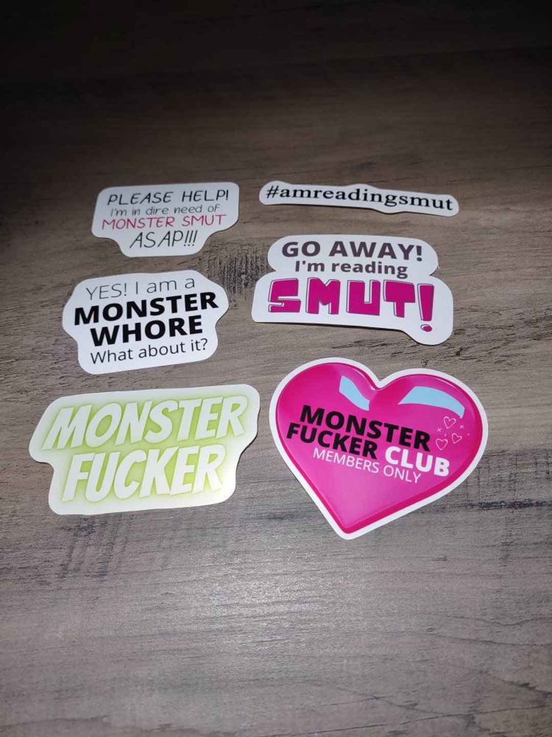 Monster Lover Sticker Pack - Etsy