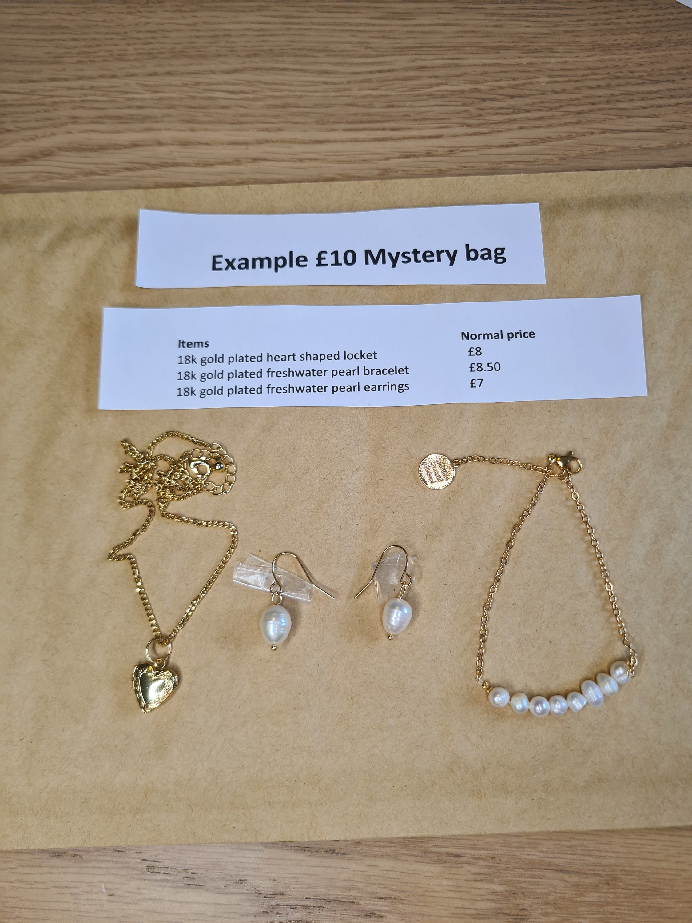High Value Jewellery Mystery Bags Can Include 18k Gold Plated Jewellery ...