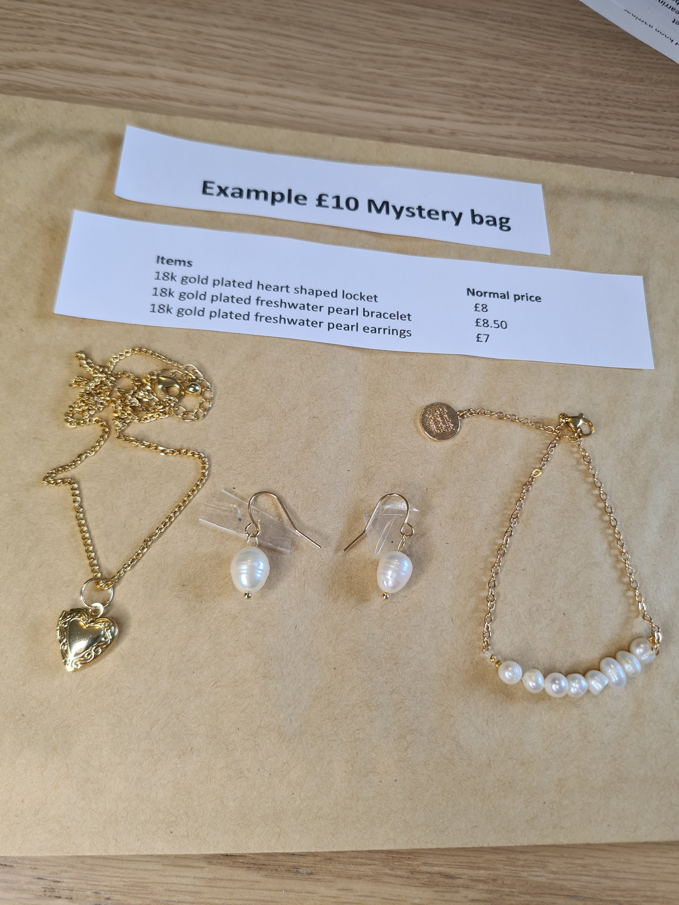 High Value Jewellery Mystery Bags Can Include 18k Gold Plated Jewellery ...