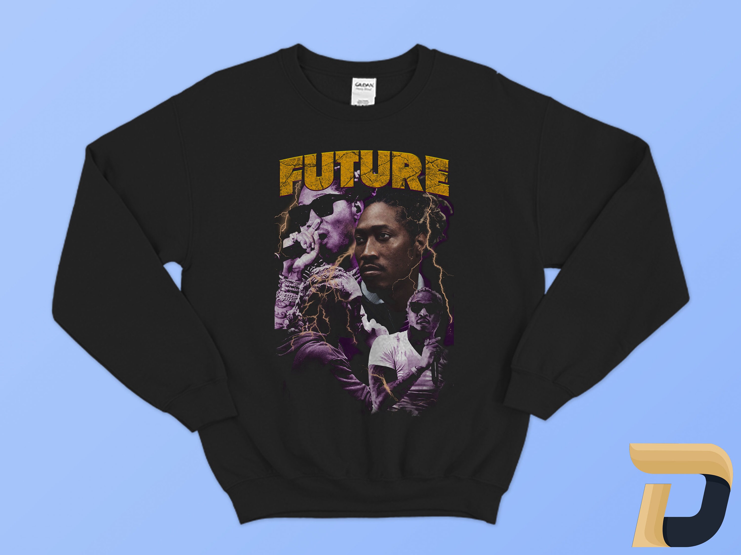 Future Rapper Vintage Sweatshirt Rapper Shirt Langarm Pullover | Etsy