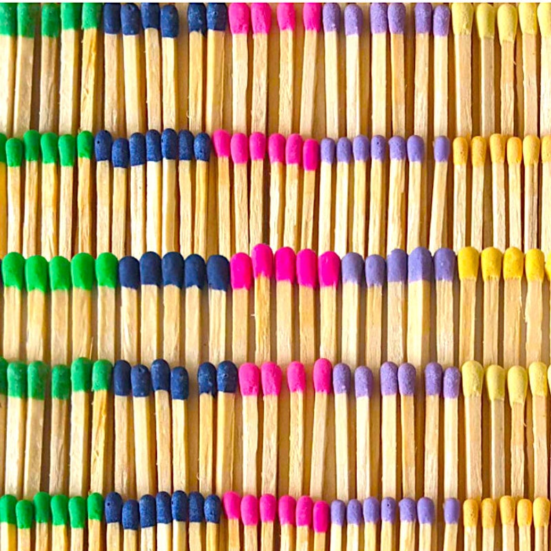 Colored Matches - Etsy