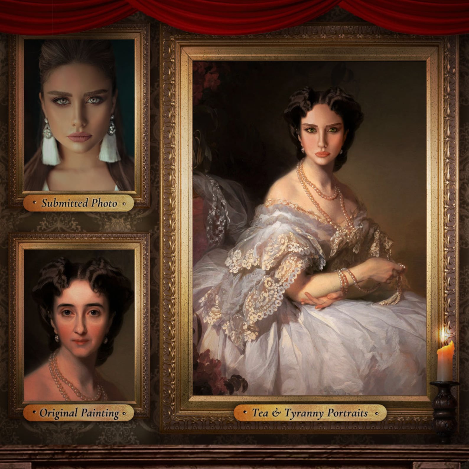 Custom Personalized Historical Portrait | Queen Victoria, Royalty ...