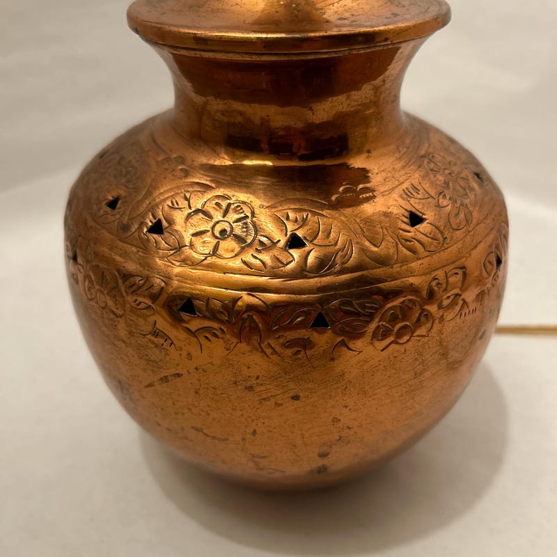 Copper Lamp Shade - Etsy UK