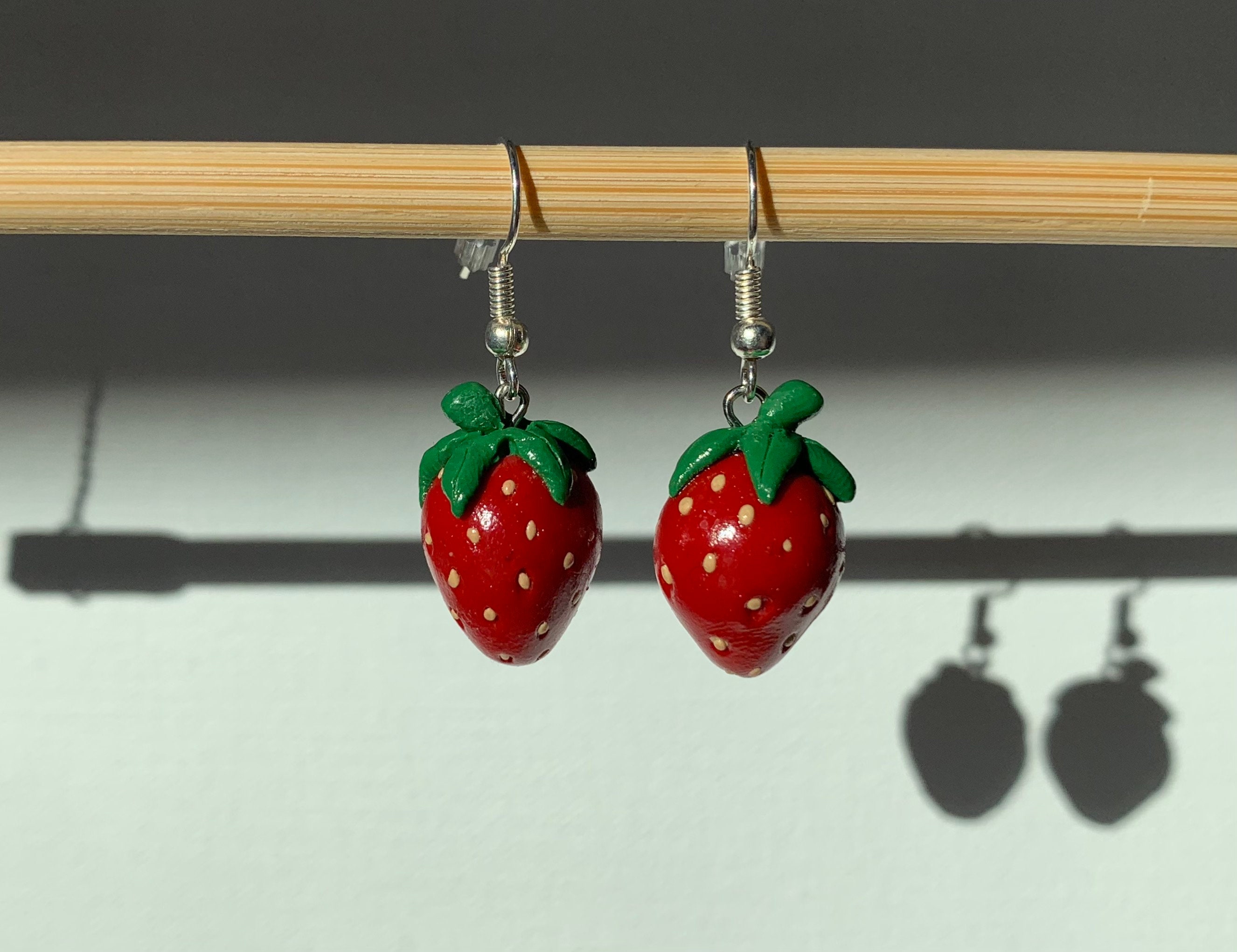 Mini Produce Earrings, Food Earrings, Polymer Clay - Etsy