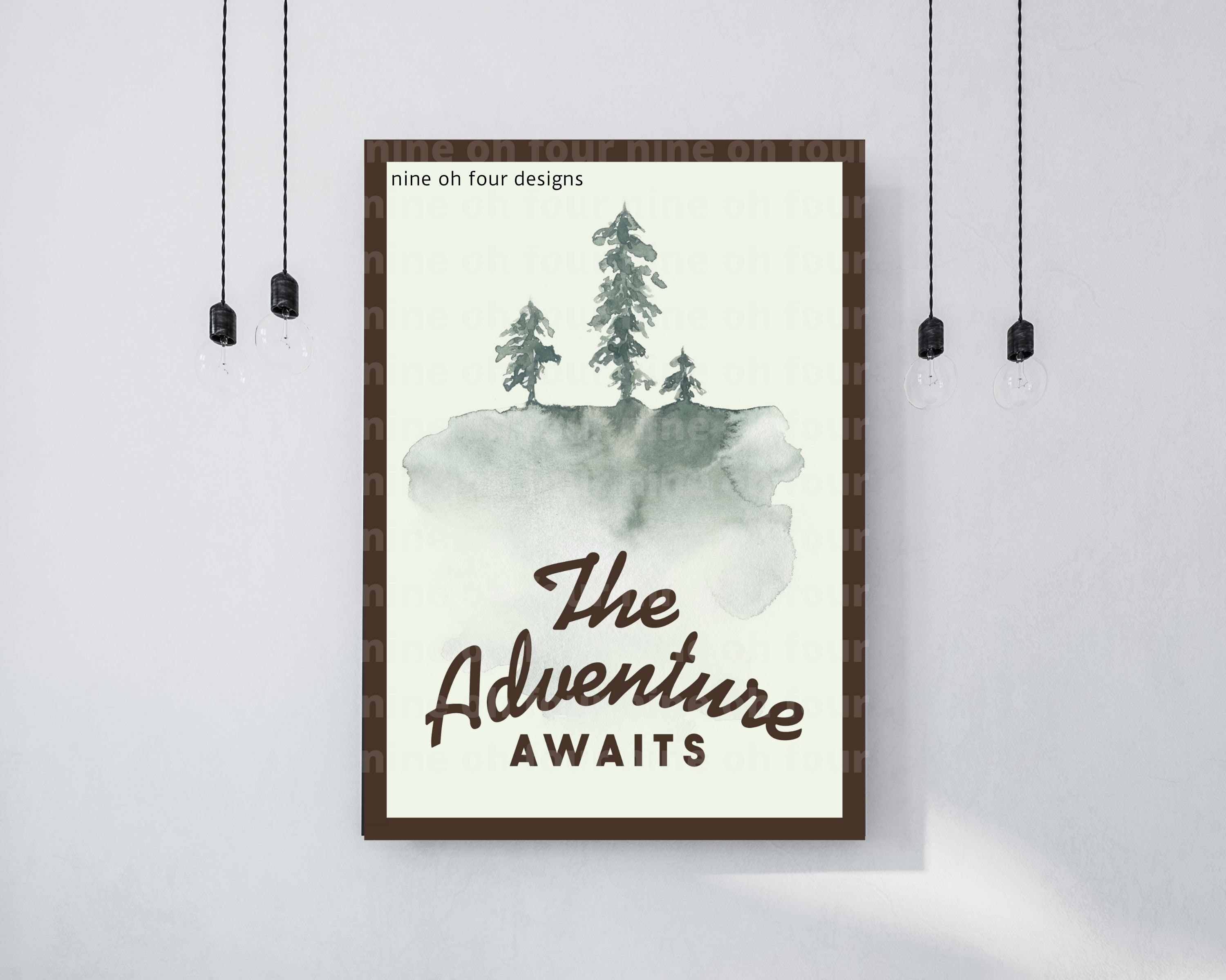 Adventure Awaits Outdoor Printable Wall Art Instant Digital - Etsy