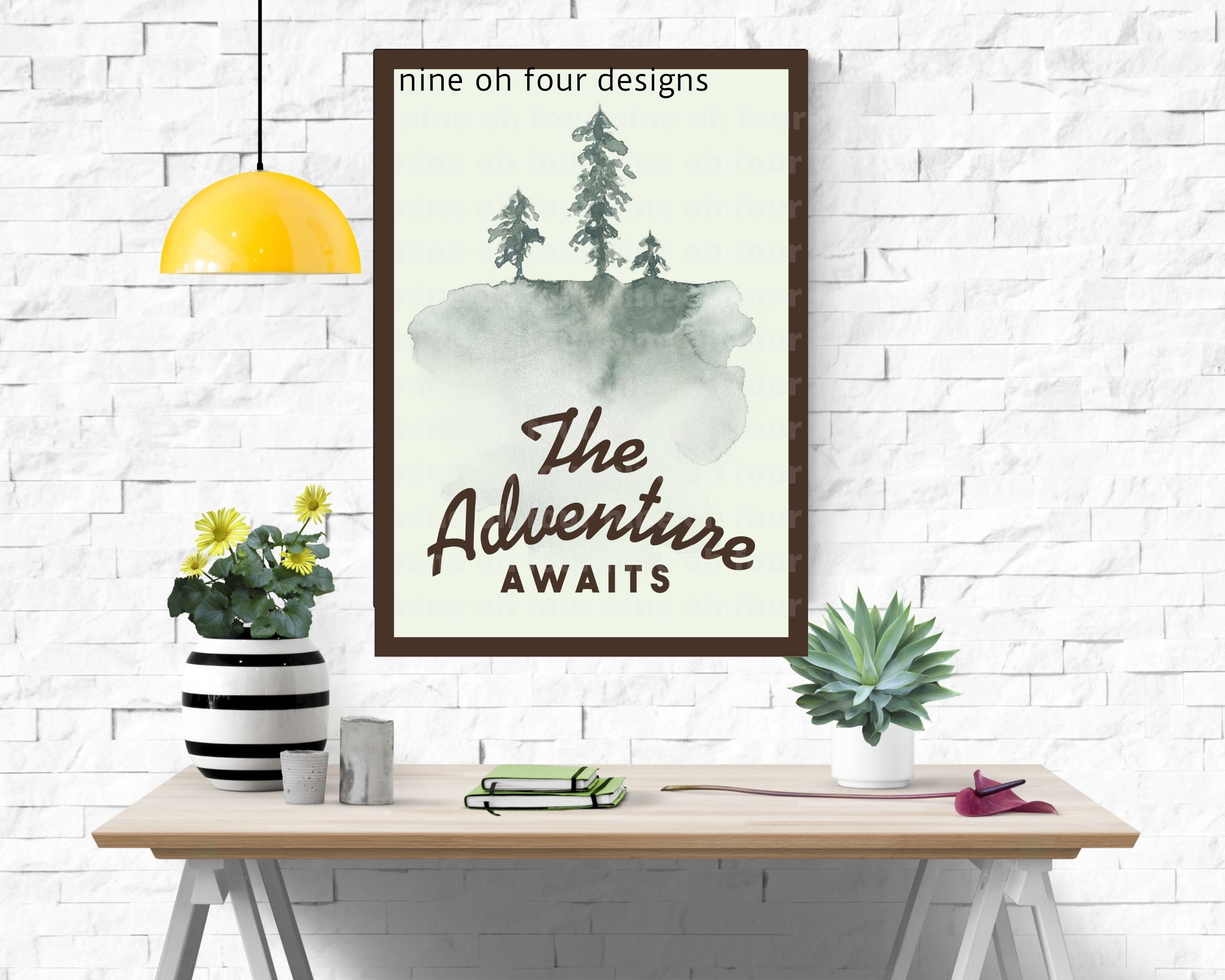 Adventure Awaits Outdoor Printable Wall Art Instant Digital - Etsy