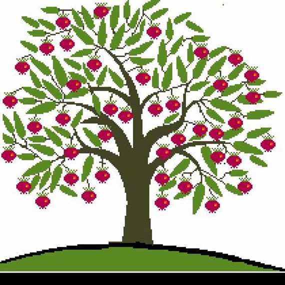 Pomegranate Tree Clipart