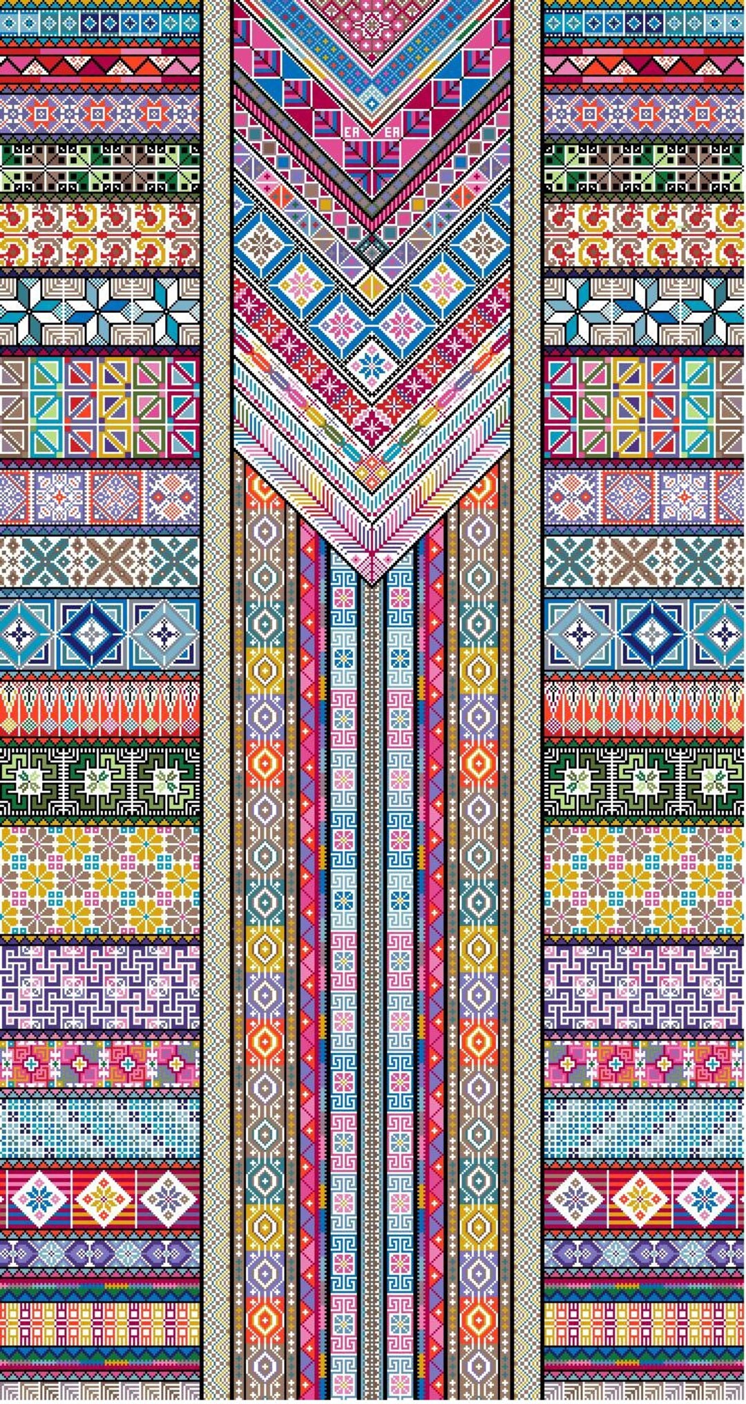 Palestinian Thobe Design 1 - Etsy