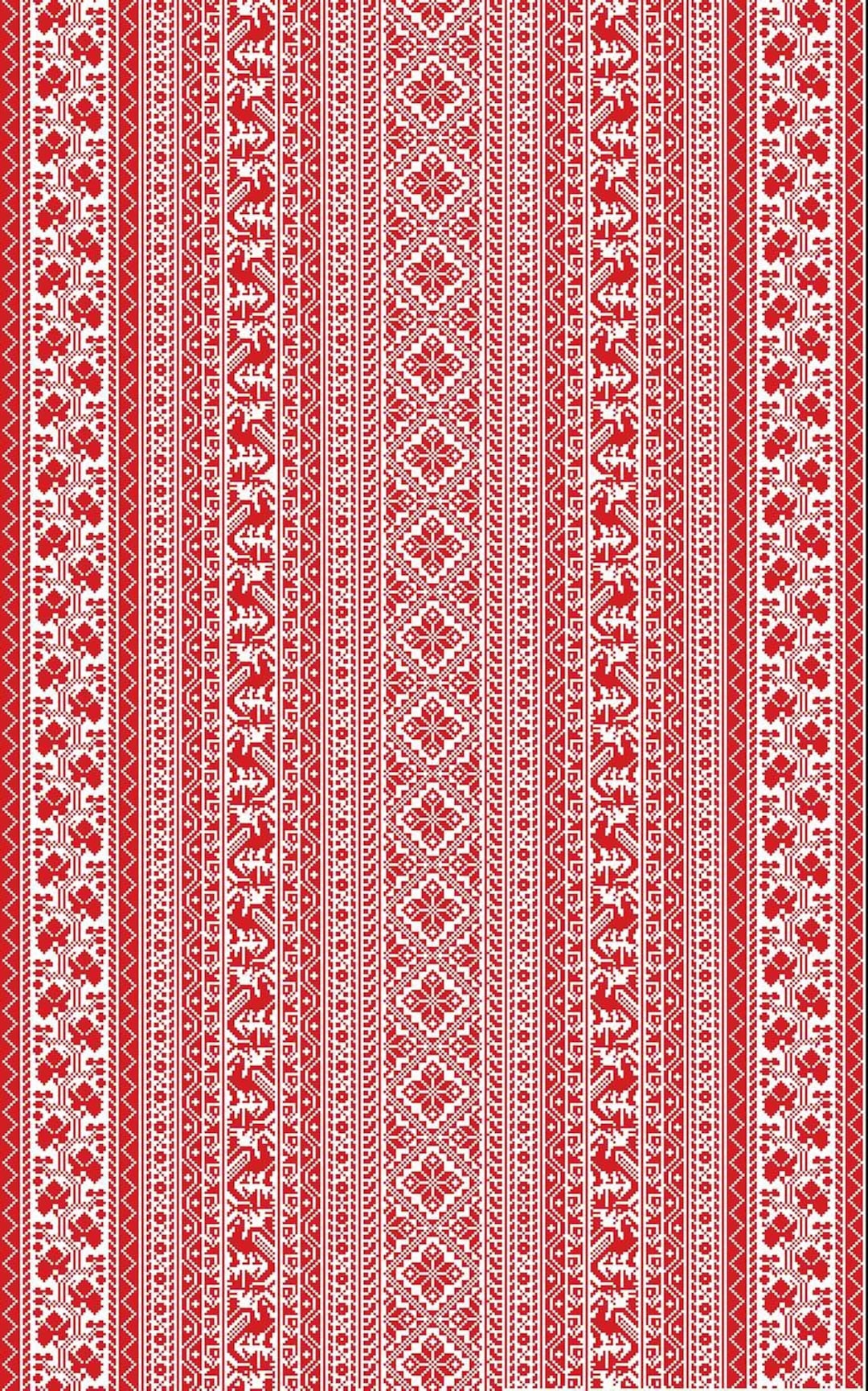 Traditional Red Palestinian Design - Etsy