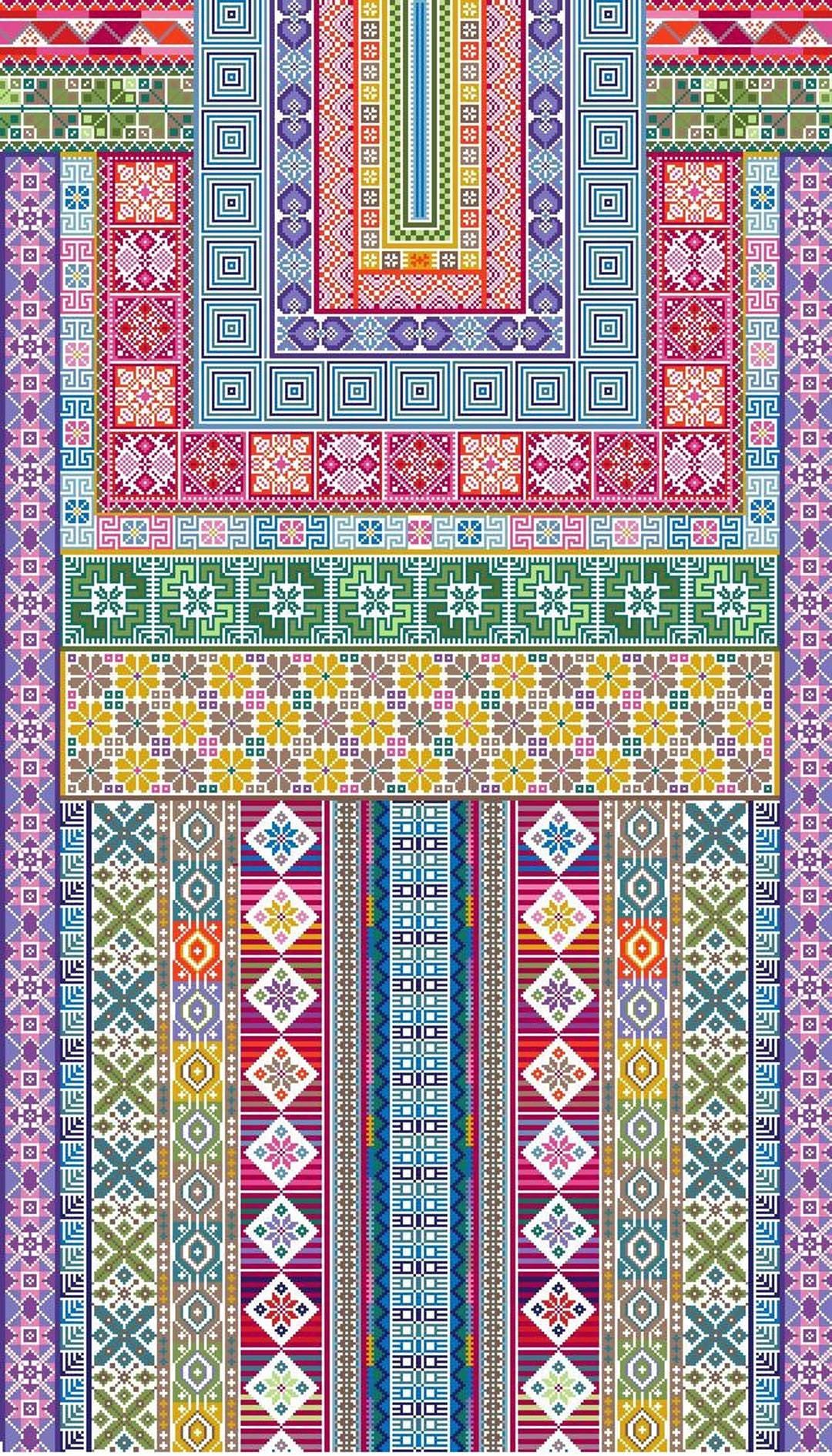 Palestinian Thobe Design 2 - Etsy