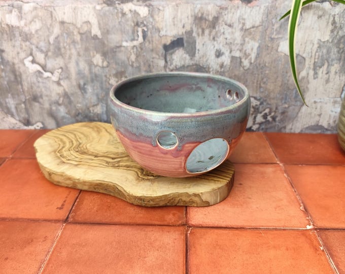 Ceramic Yarn Bowl | Hand Thrown | Hand Glazed | Handmade in West Wales ...