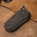 Crazy Horse Leather Key Holder, Personalized Car Key Wallet - Etsy