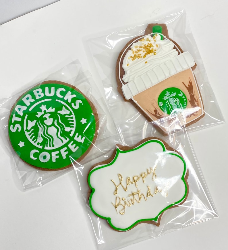 Starbucks Cookies | Starbucks Frappuccino | Dozen Cookies | Birthday ...