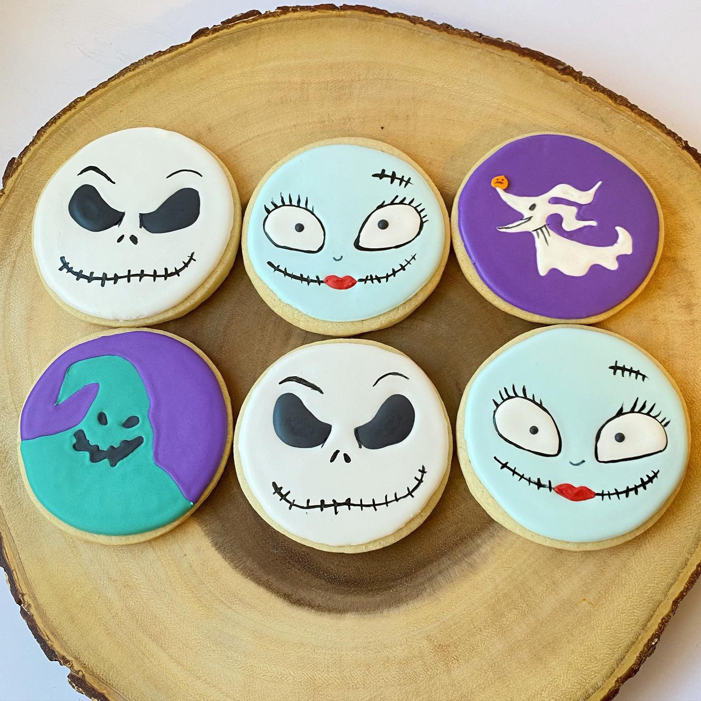 The Nightmare Before Christmas Cookies Halloween Cookies - Etsy