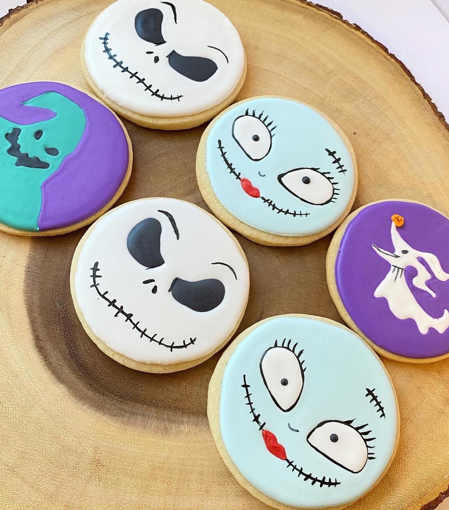 The Nightmare Before Christmas Cookies Halloween Cookies - Etsy
