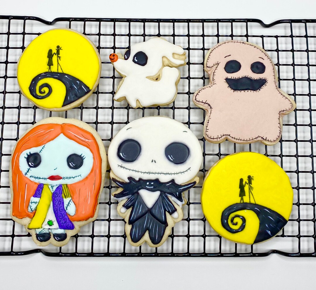 The Nightmare Before Christmas Cookies | Halloween Cookies | Jack ...