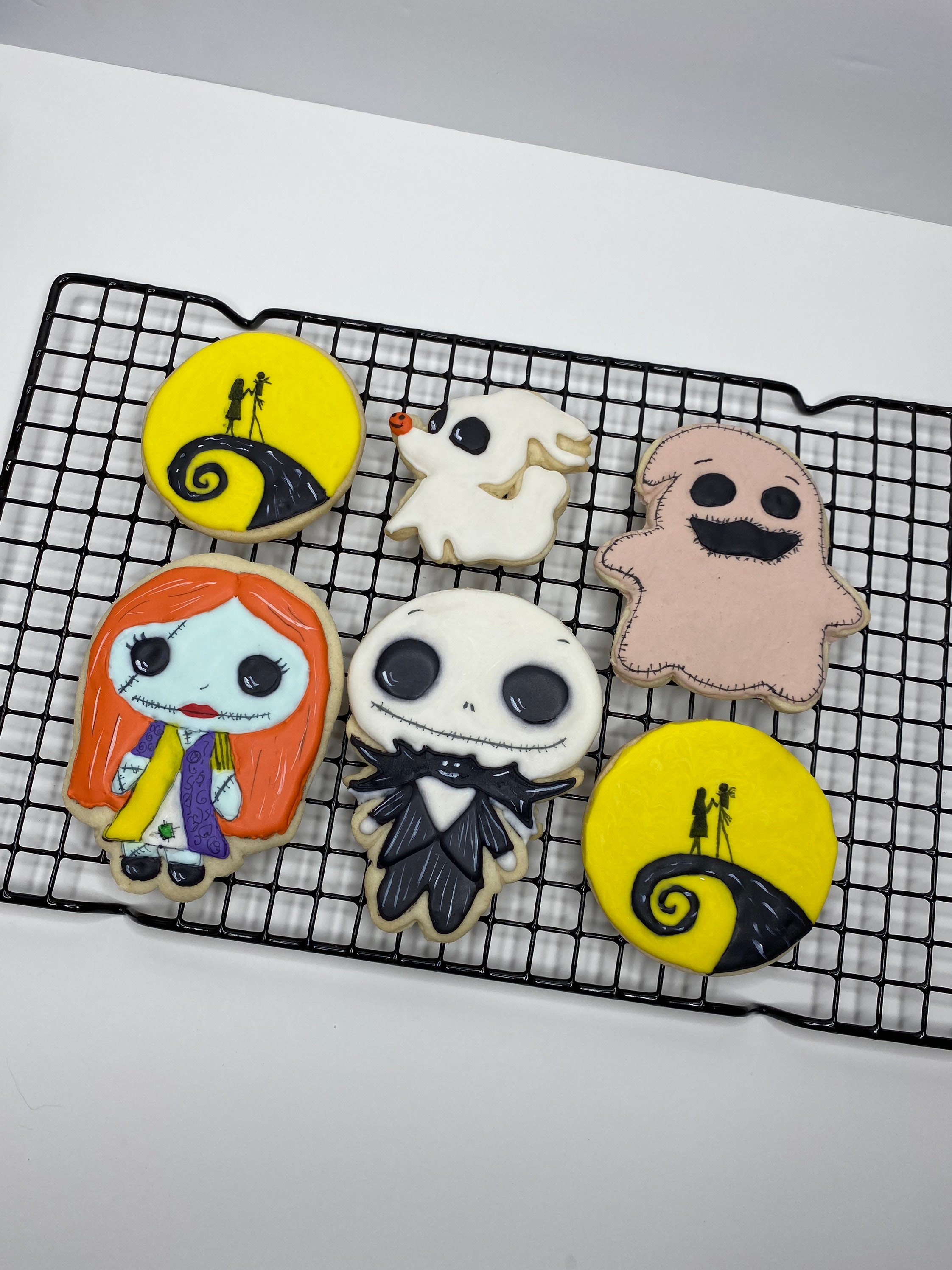 The Nightmare Before Christmas Cookies Halloween Cookies Jack ...
