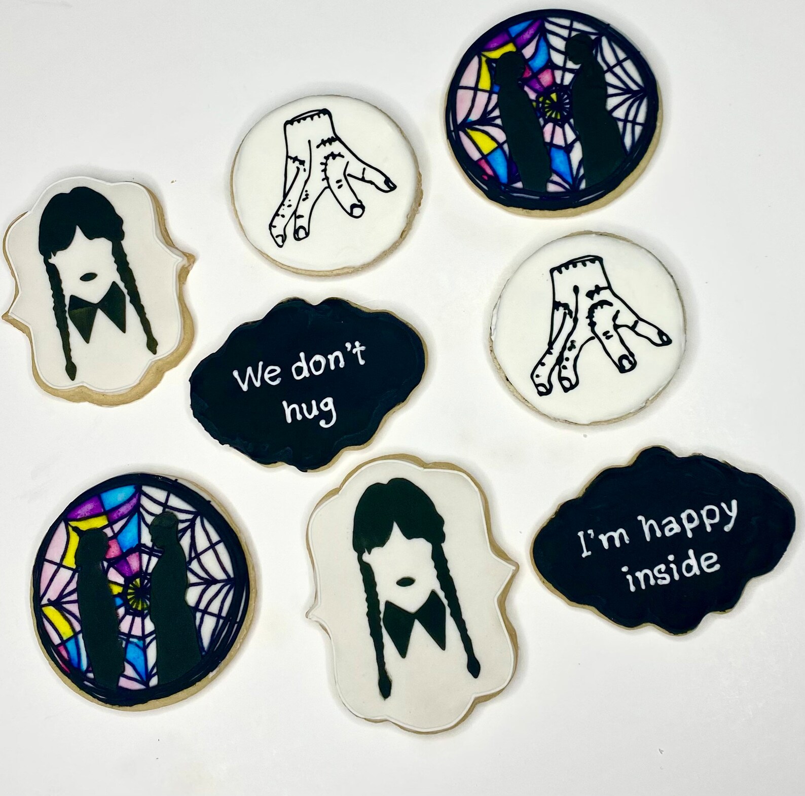 Wednesday Cookies | Birthday Cookies | Cookie Set - Etsy