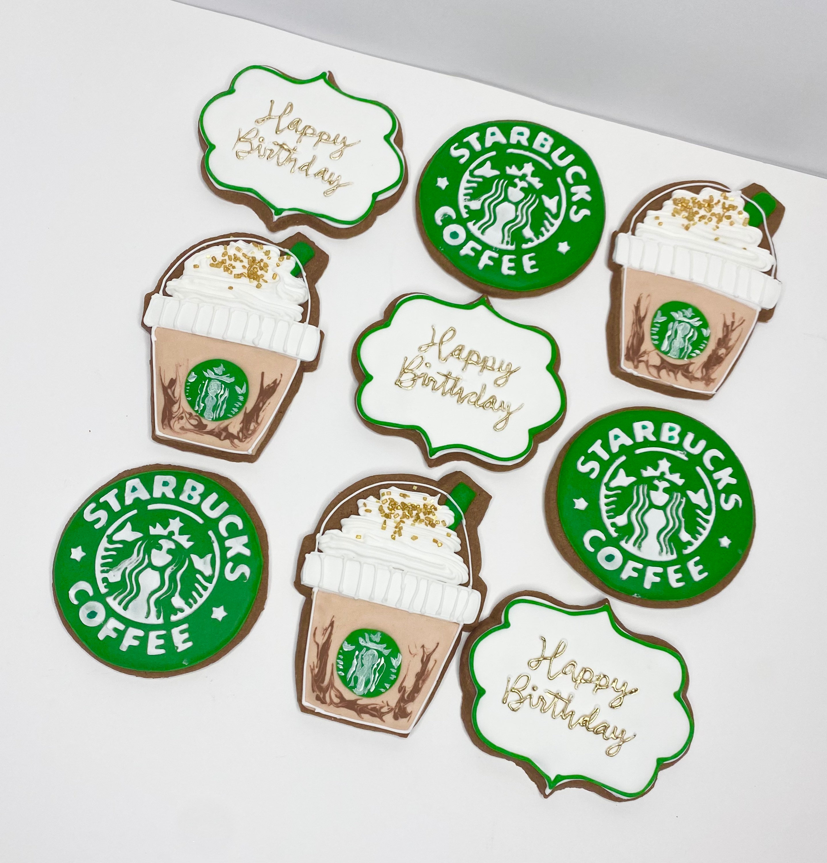 Starbucks Cookies | Starbucks Frappuccino | Dozen Cookies | Birthday ...