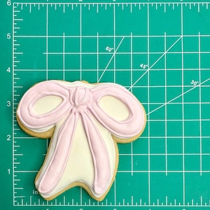 Bows and Hearts Birthday Cookies | Coquette Cookies | Pink Birthday ...