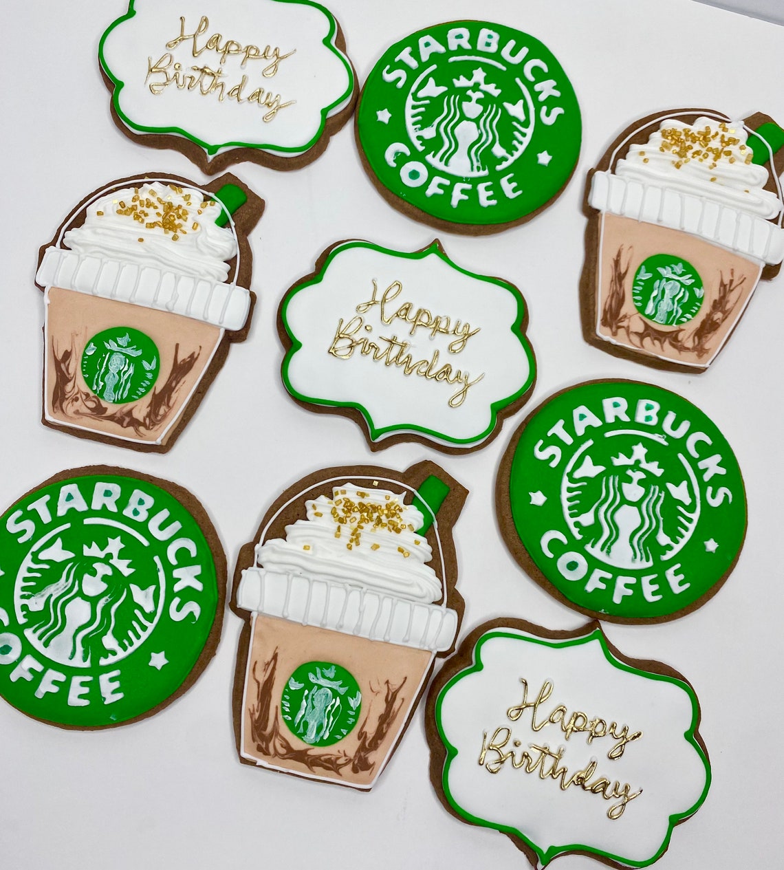 Starbucks Cookies | Starbucks Frappuccino | Dozen Cookies | Birthday ...
