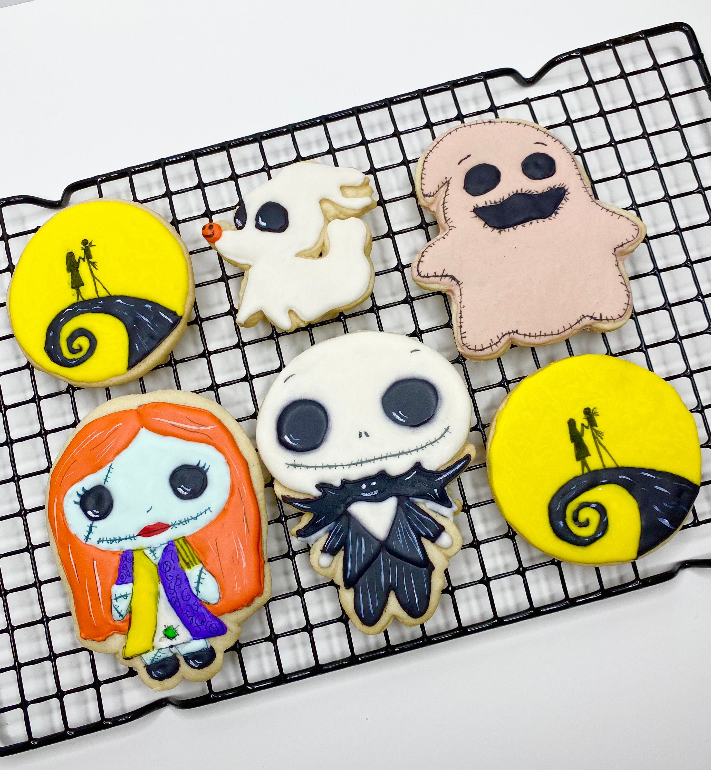 The Nightmare Before Christmas Cookies Halloween Cookies Jack ...