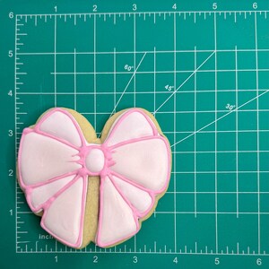 Bows and Hearts Birthday Cookies | Coquette Cookies | Pink Birthday ...