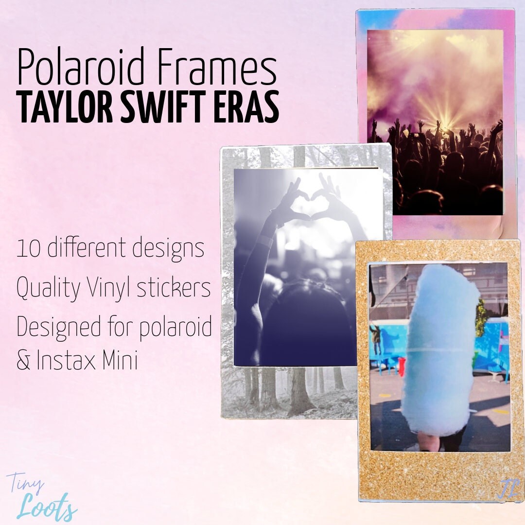 Taylor Swift Polaroid Sticker Frames 1pc - Etsy