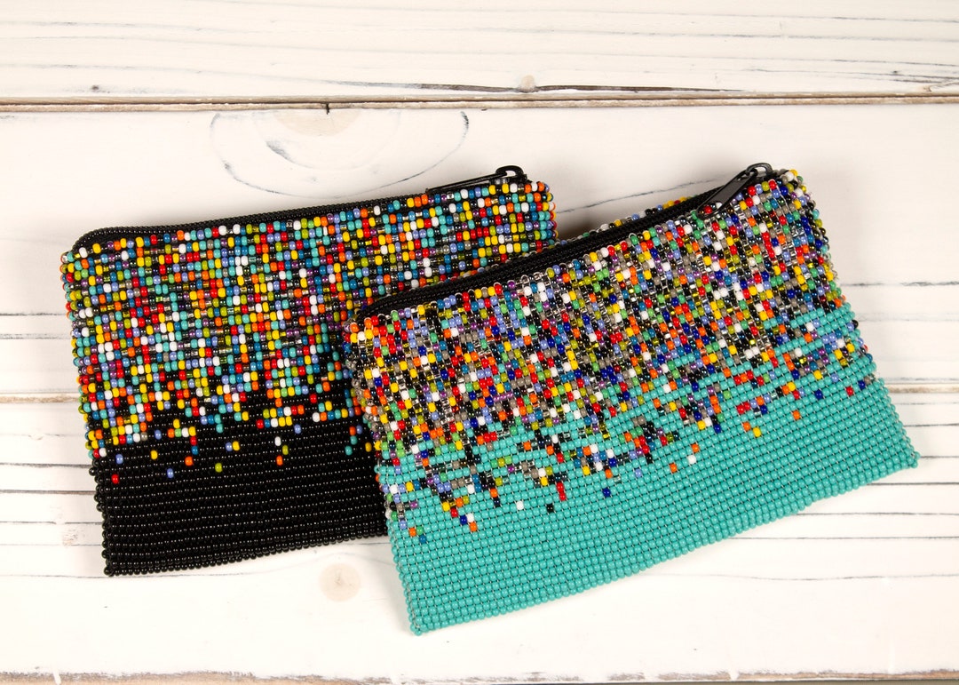 Beaded Coin Purse - Etsy