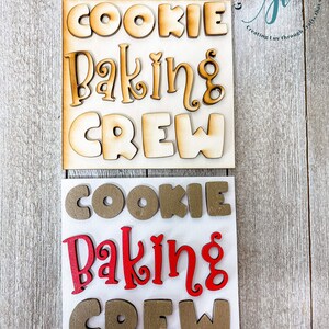 Holiday Baking Leaning Ladder Interchangeable DIY Kit - Etsy