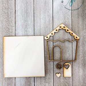 Holiday Baking Leaning Ladder Interchangeable DIY Kit - Etsy