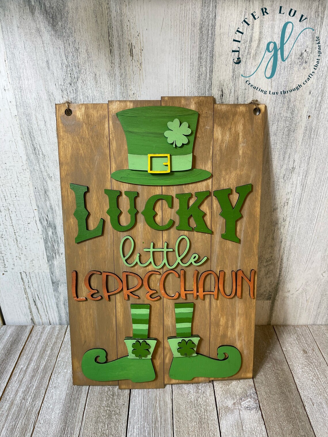 Lucky Leprechaun Wall Hanger DIY Kit | Etsy