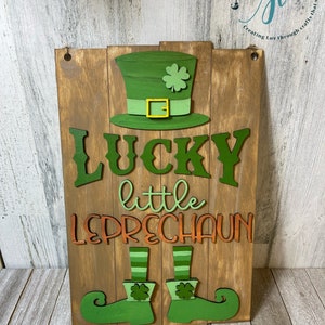 Lucky Leprechaun Wall Hanger DIY Kit - Etsy