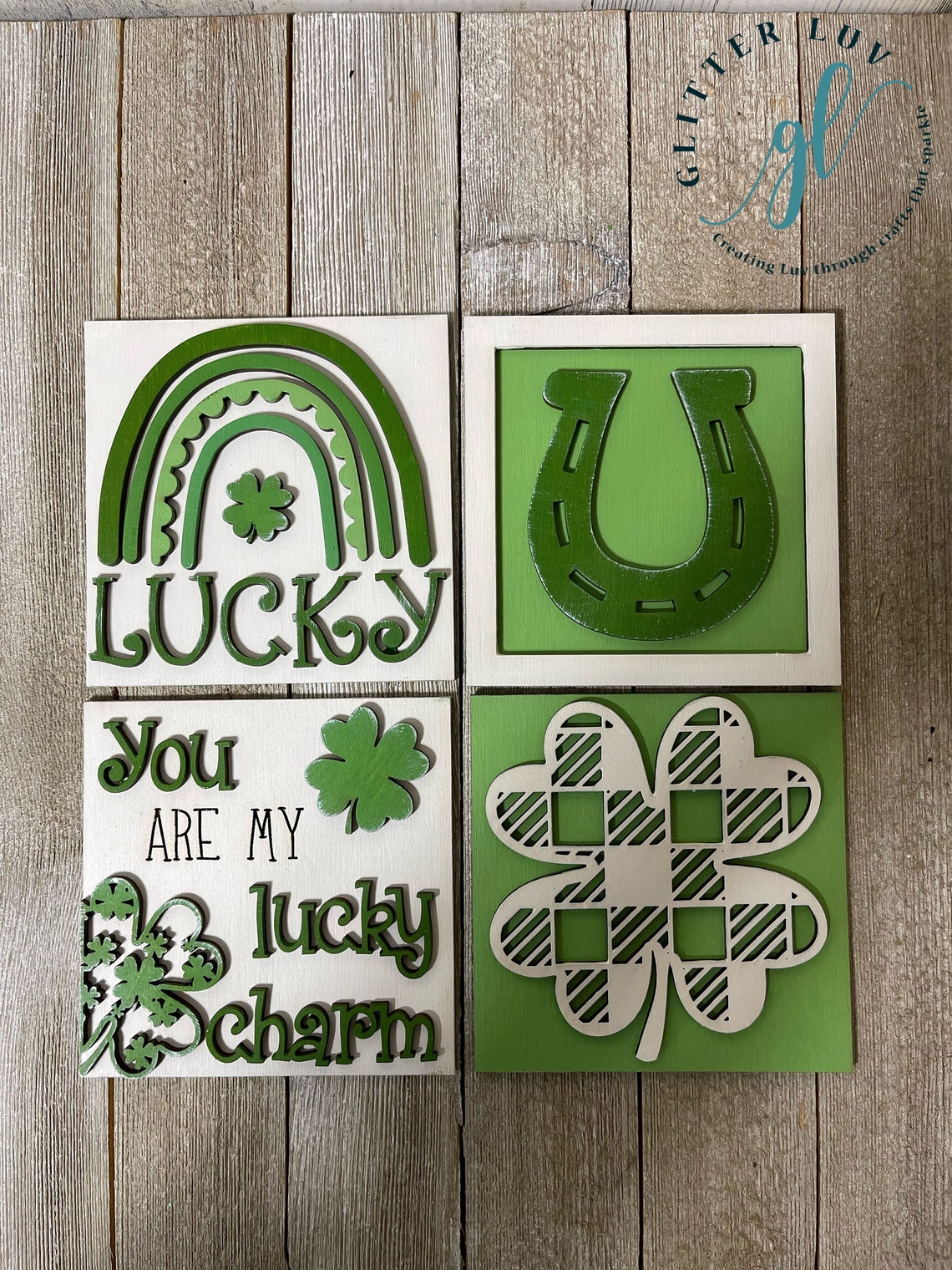 Lucky Leaning Ladder Interchangeable DIY Kit | Etsy