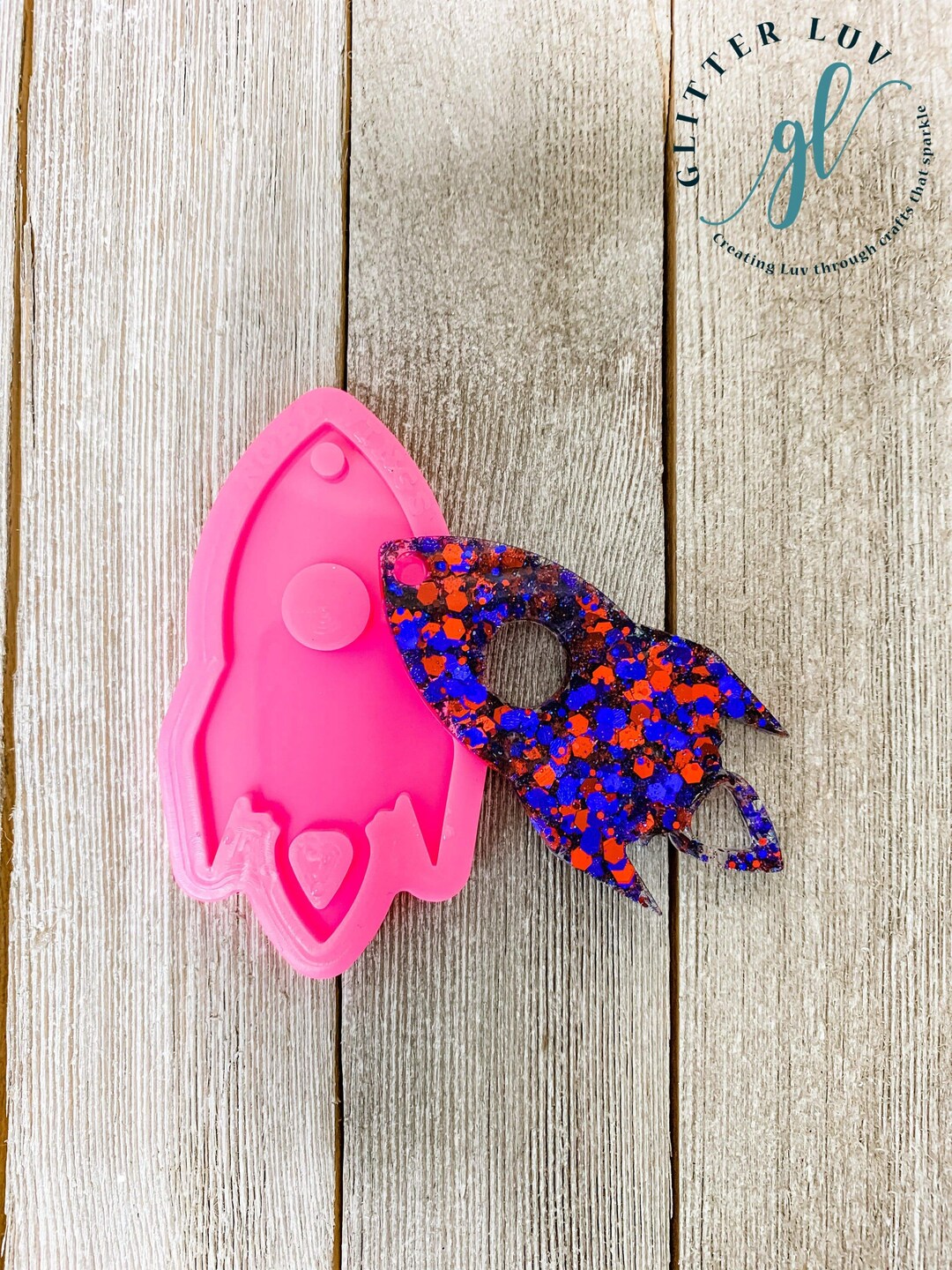 Rocketship Silicone Mold - Etsy