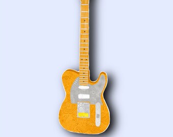Telecaster Sticker - Etsy