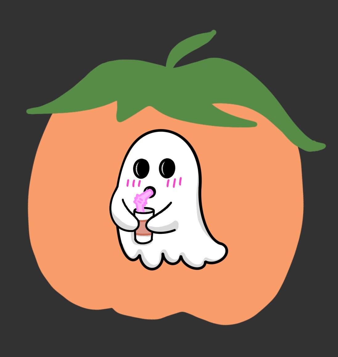 Floating Ghost Gif | Halloween Stream Buddy - Etsy