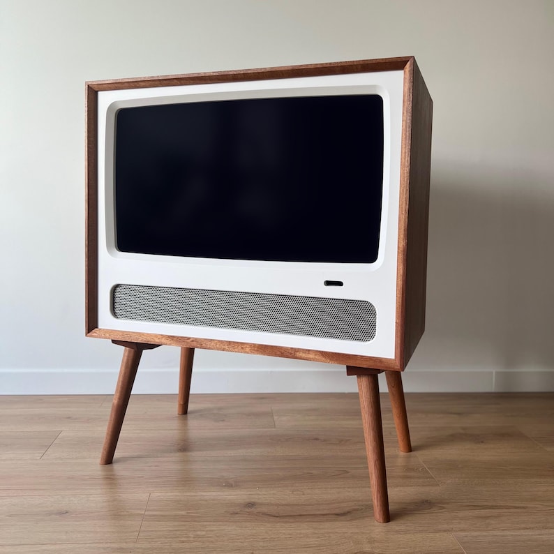 Retro TV Woodworking Plans PDF | Retro TV Build - Etsy