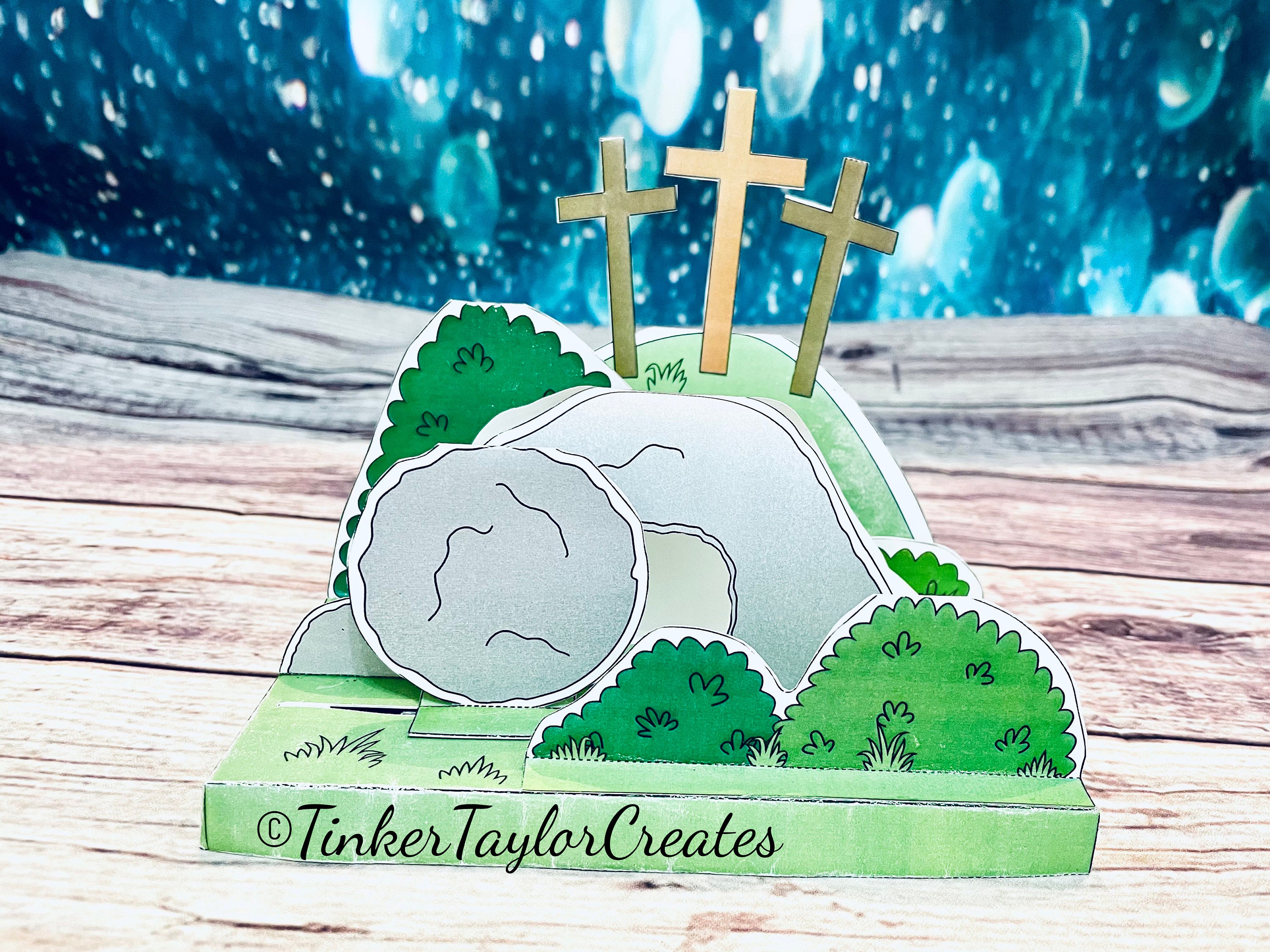 Easter 3D Resurrection Garden Printable PDF - Etsy Canada