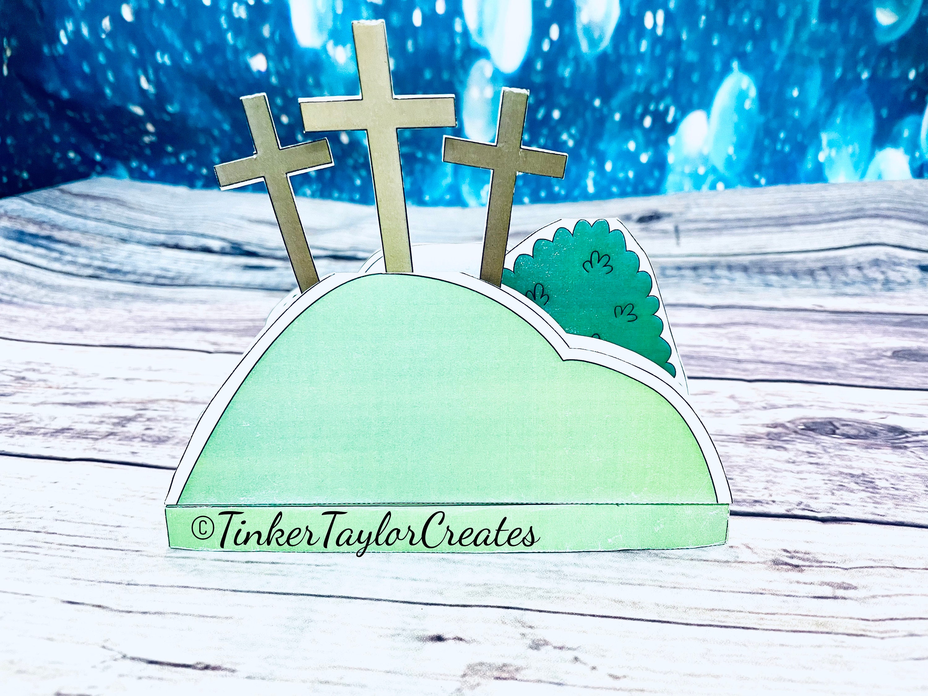 Easter 3D Resurrection Garden Printable PDF - Etsy